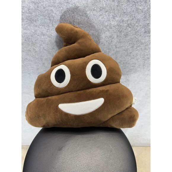Toys | 12 Poop Pile Of Poo Poo Emoji Plush Throw Pillow Stuffed Animal ...